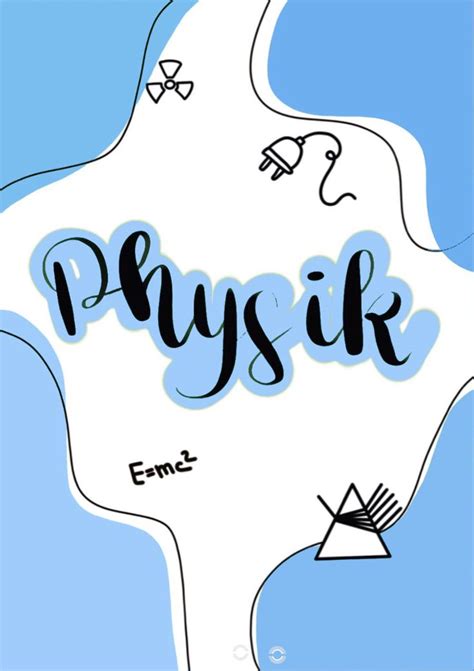 Pin Von Enas Auf Education Logo Physik Deckblatt Deckblatt Schule