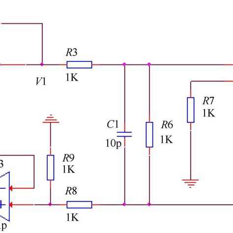 Schematic Of Control Circuit Download Scientific Diagram