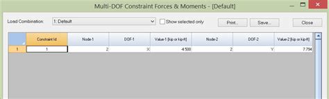 Calculation Modules Enercalc 3d Ribbons Analysis Results Multi