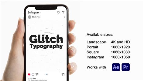 Glitch Typo Premiere Pro Tutorial Youtube