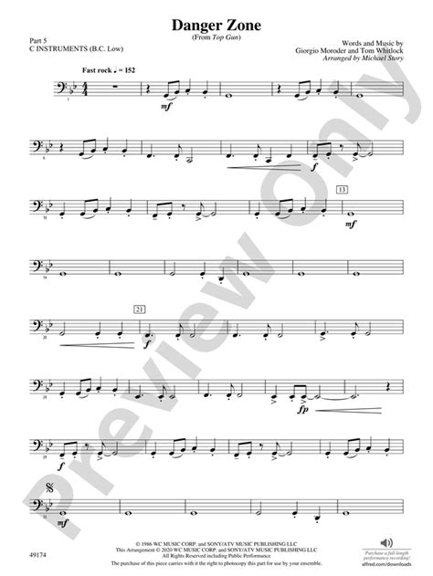 danger zone part 5 c instruments b c low part 5 c instruments b c low part digital