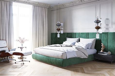 Кровать Desire с широким изголовьем