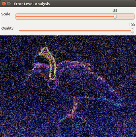 Opencv Error Level Analysis In Image Stack Overflow