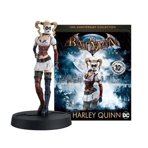 Estátua Boneco Harley Quinn Arlequina Batman Arkham Asylum 10th