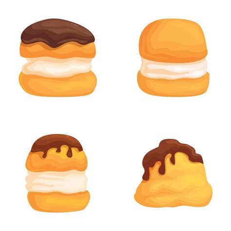 Cream Puff Vector Art Icons And Graphics For Free Download