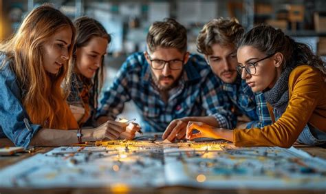 Businessman In Project Dive Premium AI Generated Image