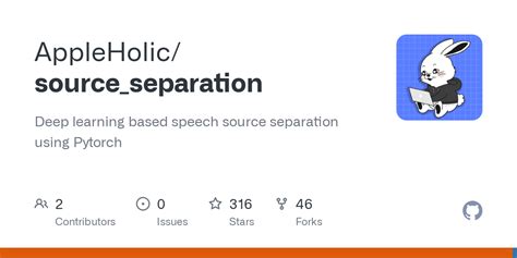 Github Appleholicsourceseparation Deep Learning Based Speech
