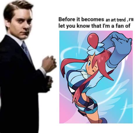 Before It Becomes An Art Trend Skyla Pokemon Know Your Meme
