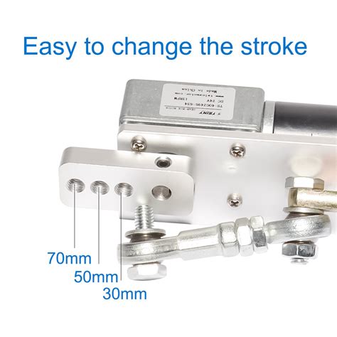 Dc Gear Motor 12v 24v 70mm Linear Actuator Reciprocating Sex Machine Diy Design Ebay