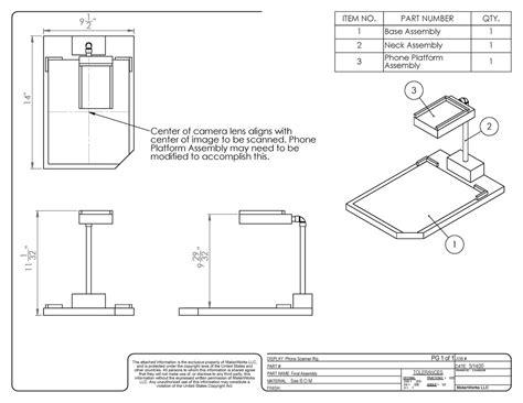 Build Your Own Smartphone Camera Scanner Rig Etsy