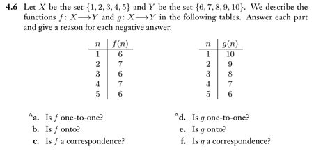 Solved 6 Let X Be The Set 1 2 3 4 5 And Y Be The Set Chegg Com