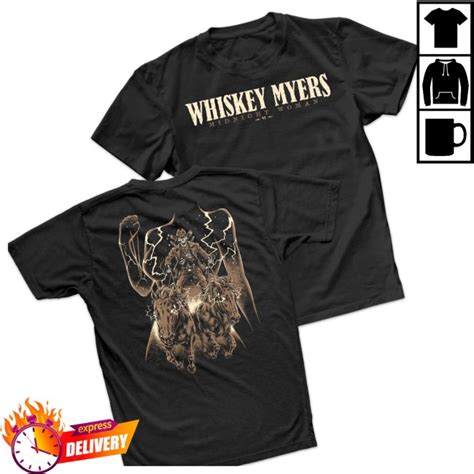 Whiskey Myers Store Merch Whiskey Myers Whomp Whack Thunder Midnight