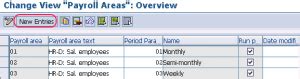 How To Create Payroll Area In SAP HR SAP Tutorials