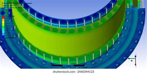 Structural Design Bifurcation Penstock Hydropower Project Stock