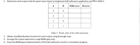 Solved Determine Each Output State For Given Input States Chegg
