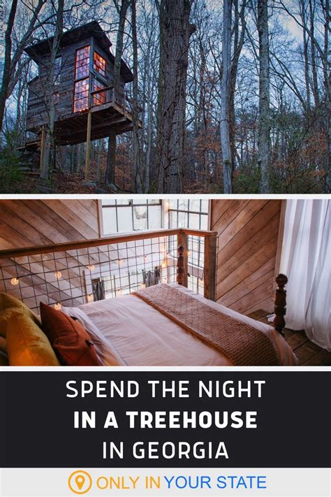 Treetop Hideaways In Georgia Is The Treehouse Getaway Adults Will Love Treehouse Vacations