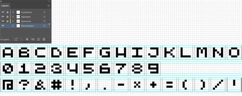 How To Make A Monospace Pixel Font Envato Tuts