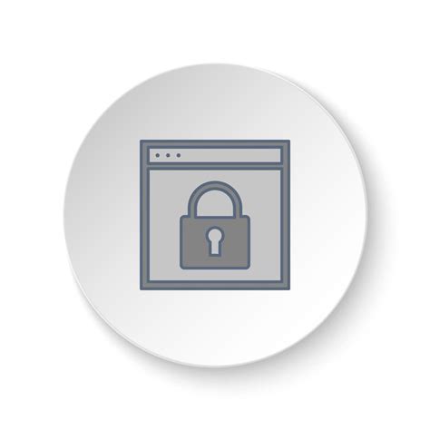 Round Button For Web Icon Site Key Look Button Banner Round Badge Interface For Application