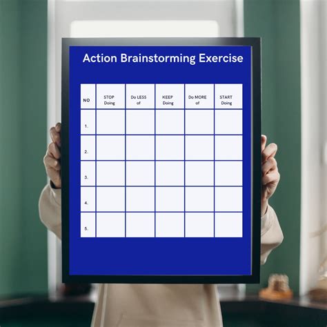 Action Brainstorming Worksheet Pdf Brainstorming Action Plan Template Brainstorming Action Plan