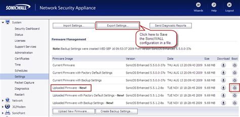 Solution Center Steps To Upgrade SonicWALL Firmware