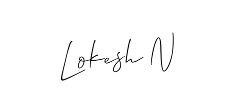 92 Lokesh N Name Signature Style Ideas First Class Esign
