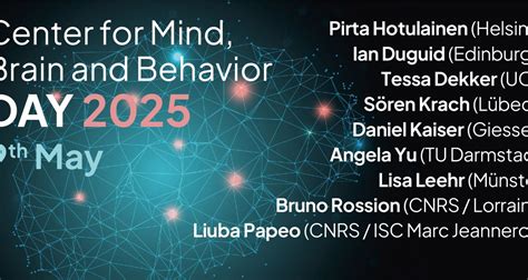 Cmbb Day 2025 News Center For Mind Brain And Behavior