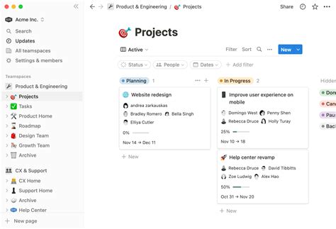 Getting Started With Projects And Tasks