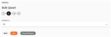 salesforce bulk upsert activity