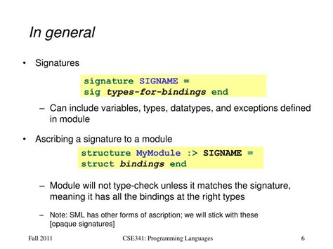 ppt cse341 programming languages lecture 12 modules powerpoint
