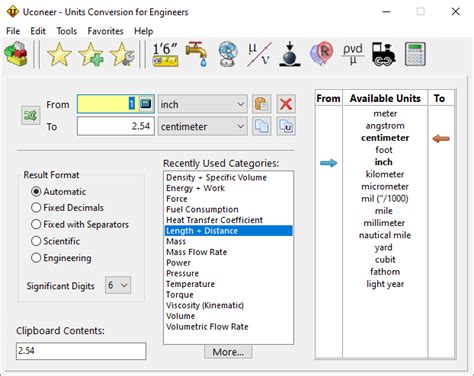 Engineering Unit Converter And Steam Tables Uconeer Unit Conversion Calculator