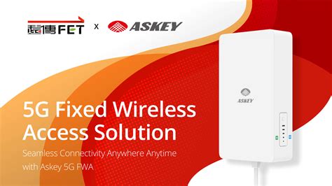 Say Goodbye To Fiber Optic Limitations Askey And Fet Join Hands To Launch A New 5g Fwa Solution