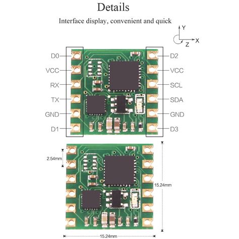 AHRS Axis Digital Accelerometer Acceleration Angle Axis Gyro Gyroscope Vibration Triaxial