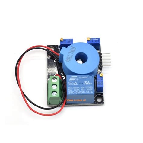 A DC V Current Detector Sensor Module Max AC A Digital Output AC Short Circuit Detection