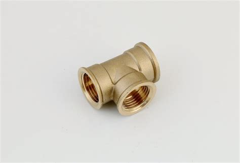 Factory Direct Brass Thread Fitting T F Thread Plumbing Thread Elbow