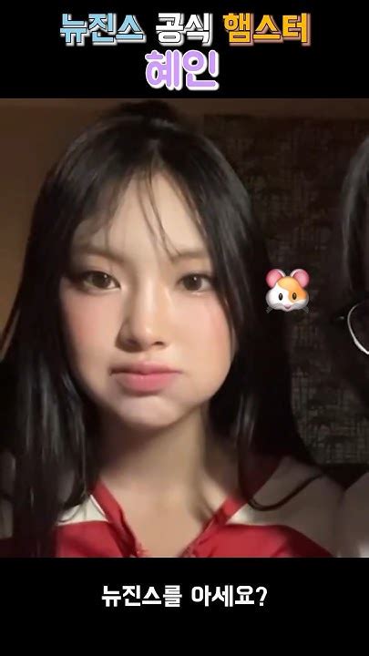 뉴진스 공식 햄스터 혜인이 🐹 Youtube