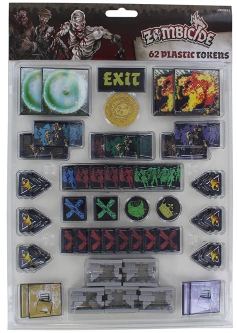 Zombicide Black Plague Plastic Token Set