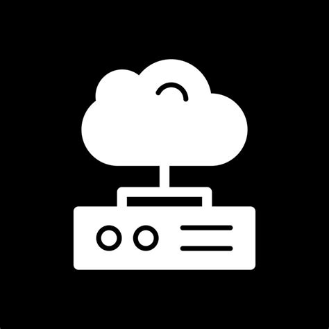 Cloud Storage Vector Icon Design Vector Art At Vecteezy