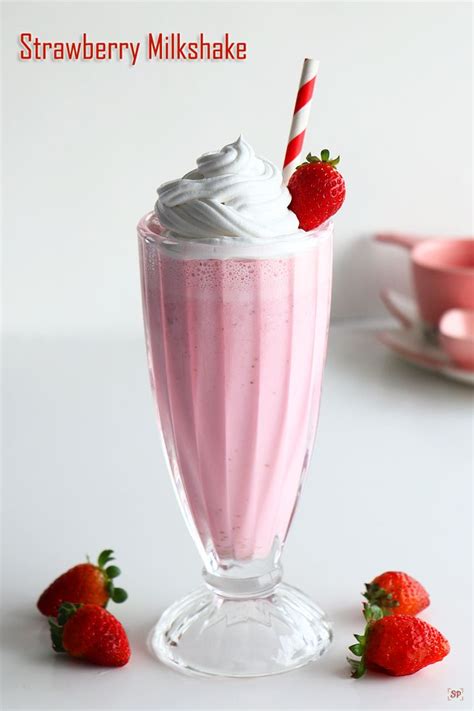Refreshing Strawberry Milkshake Recipe Strawberry Milk Shake