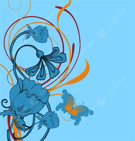 Abstract Floral Background Vector Illustration Decoration Fake Creative Background Image And