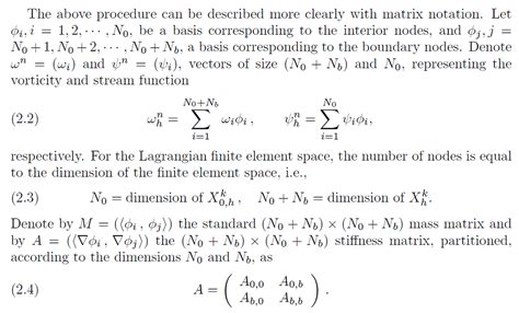 Inquiries About Solving The N S Equation Projection Algorithm And Parallel General Discussion