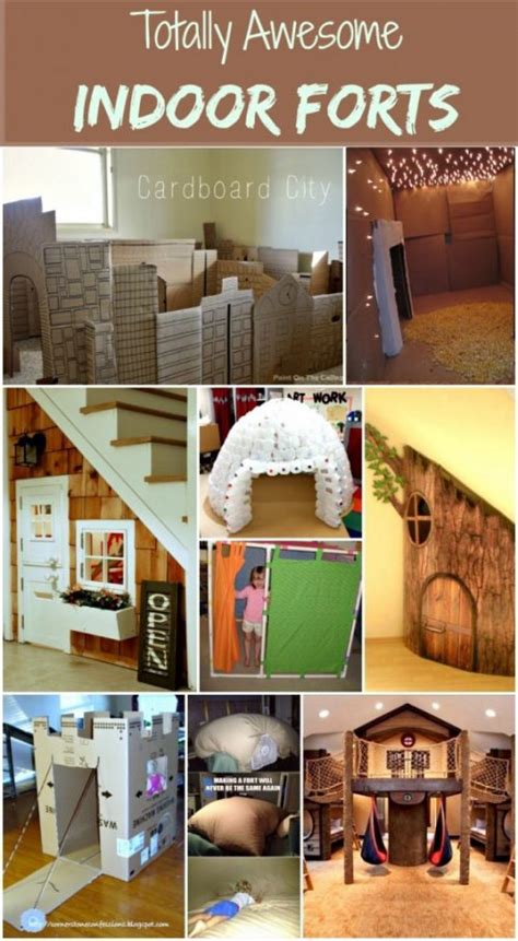 Totally Awesome Diy Indoor Forts Iseeidoimake