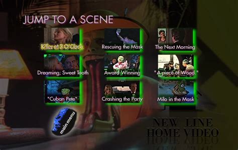 The Mask 1994 Dvd Menus