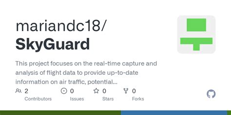 Github Mariandc18skyguard This Project Focuses On The Real Time Capture And Analysis Of