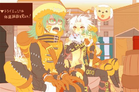 Haseo Kite And Azure Kite Hack And More Drawn By Eku Danbooru