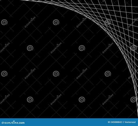 Netting Intersecting Lines Grid Mesh Corners Vector Pattern Texture And Background Stock