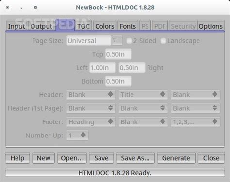 Htmldoc Linux Download Review Screenshots