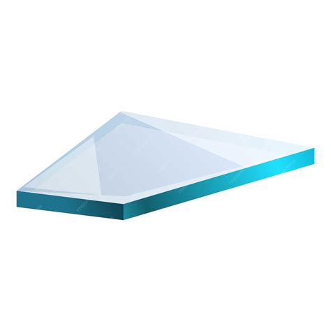 Premium Vector Triangular Prism Refracting Light Beam Illustration