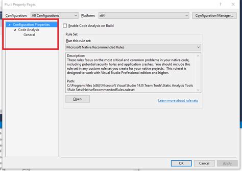 Visual Studio 2015 Missing Plenty Of Parameters In VS2015 Project