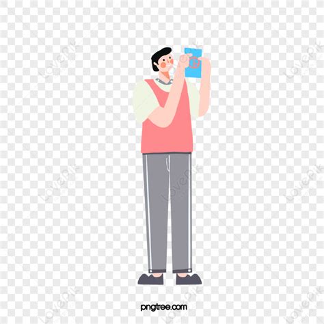 플랫 캐릭터 만화 캐릭터 소년남학생다시 생각실루엣 Png 일러스트 무료 다운로드 Lovepik