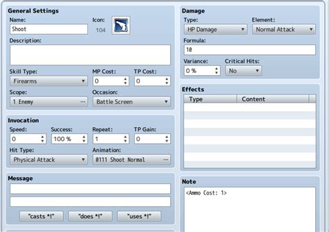 Ammo System Help Rpg Maker Forums